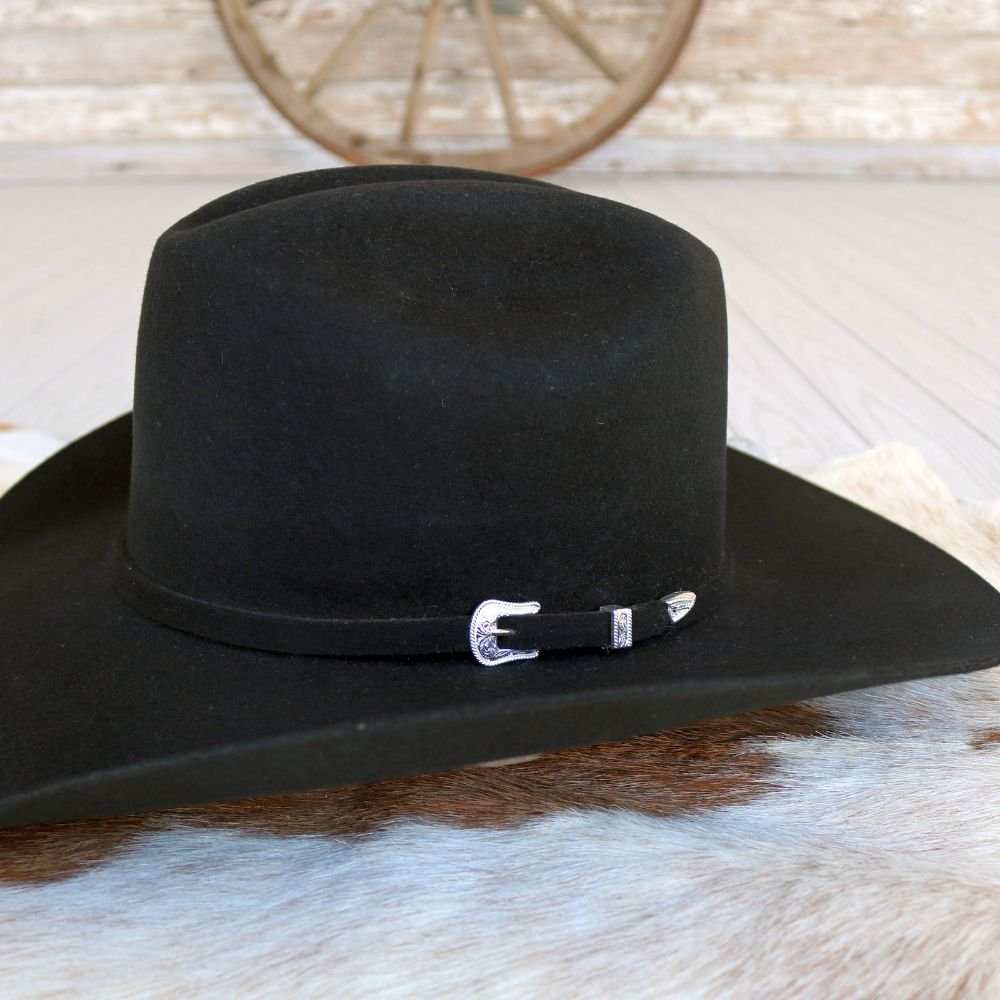 Resistol 3X Tucker Black Felt Cowboy Hat – Willow Lane Hat Co.