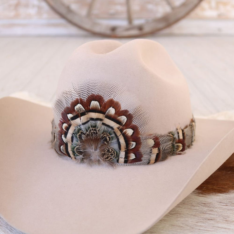 Western Feather Hat Band - Briar – Willow Lane Hat Co.